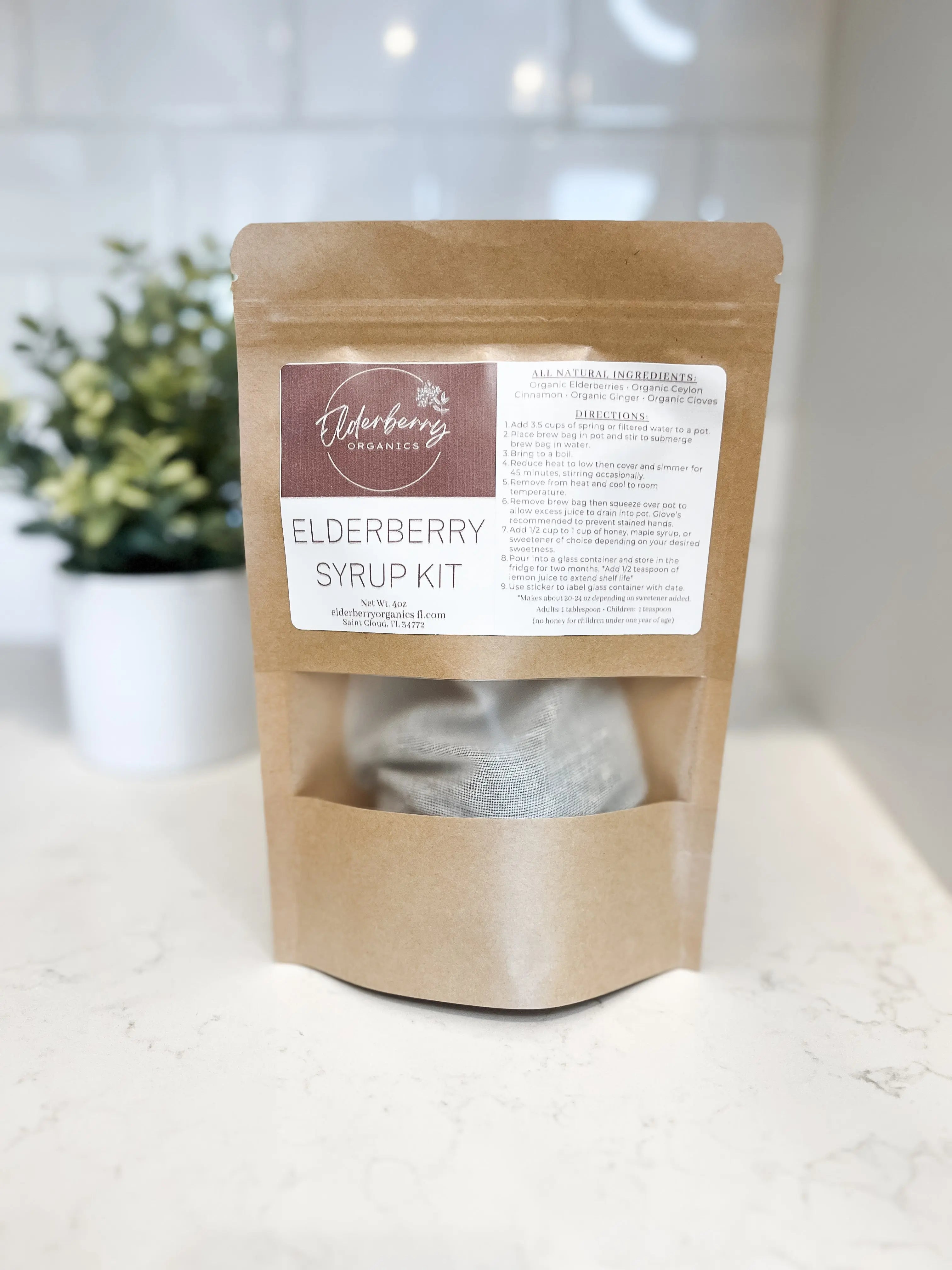 Elderberry Syrup Kit provides natural immune support with pure health ...